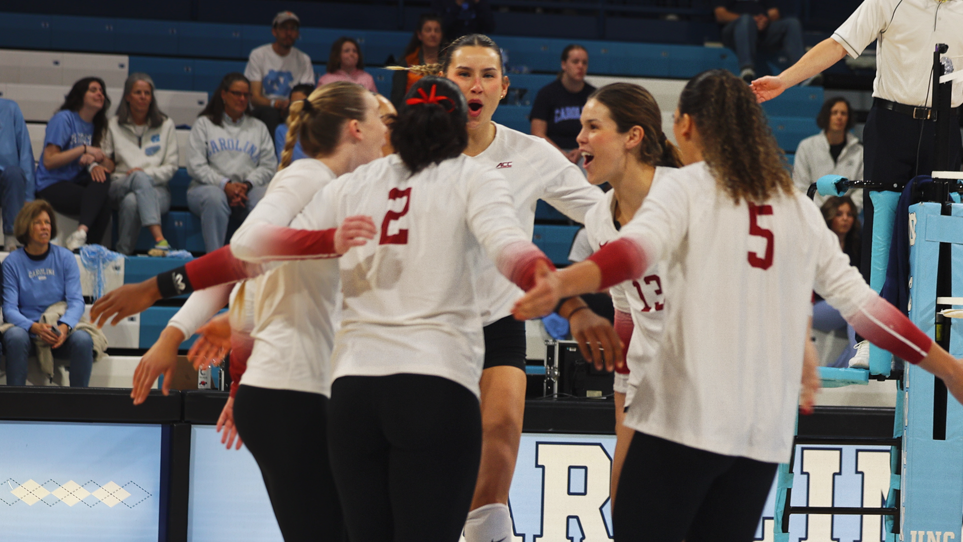 Card Blocks Tar Heels - Stanford Cardinal - Official Athletics Website