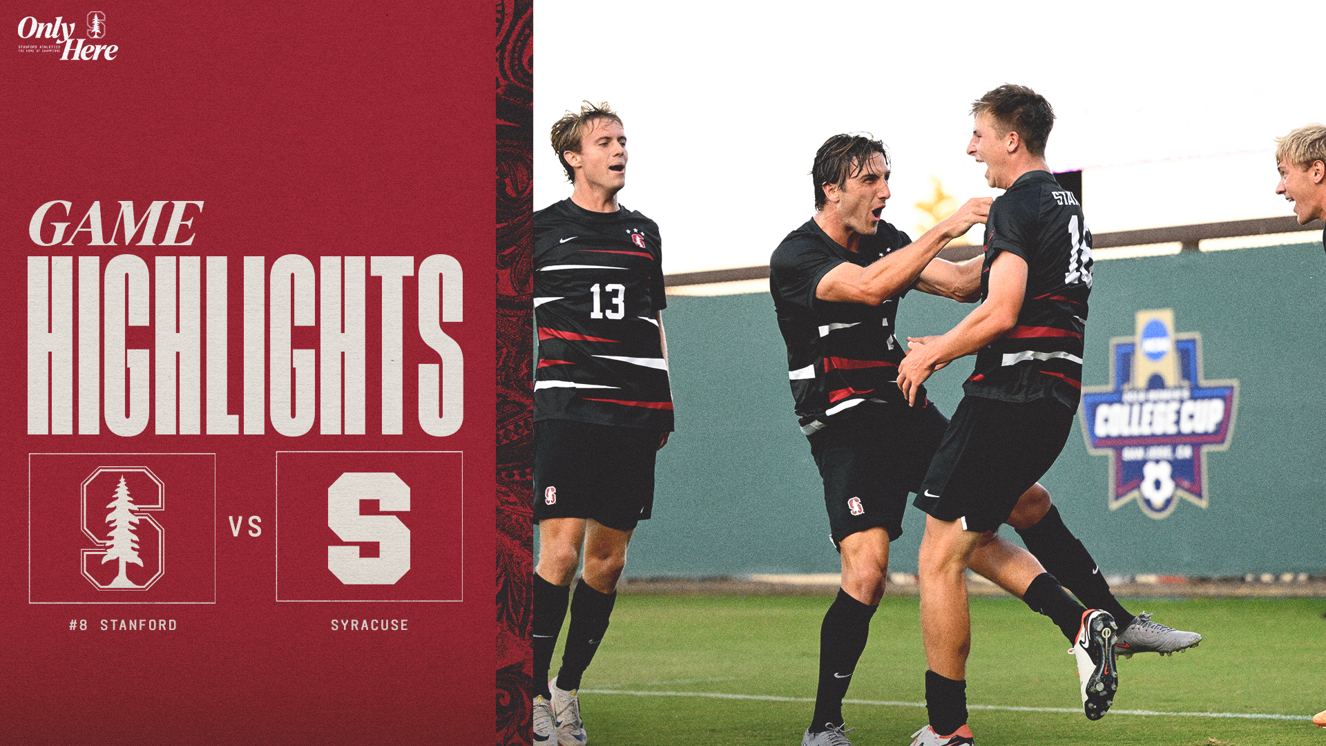 Highlights: Stanford Men's Soccer vs. Syracuse - Stanford Cardinal ...