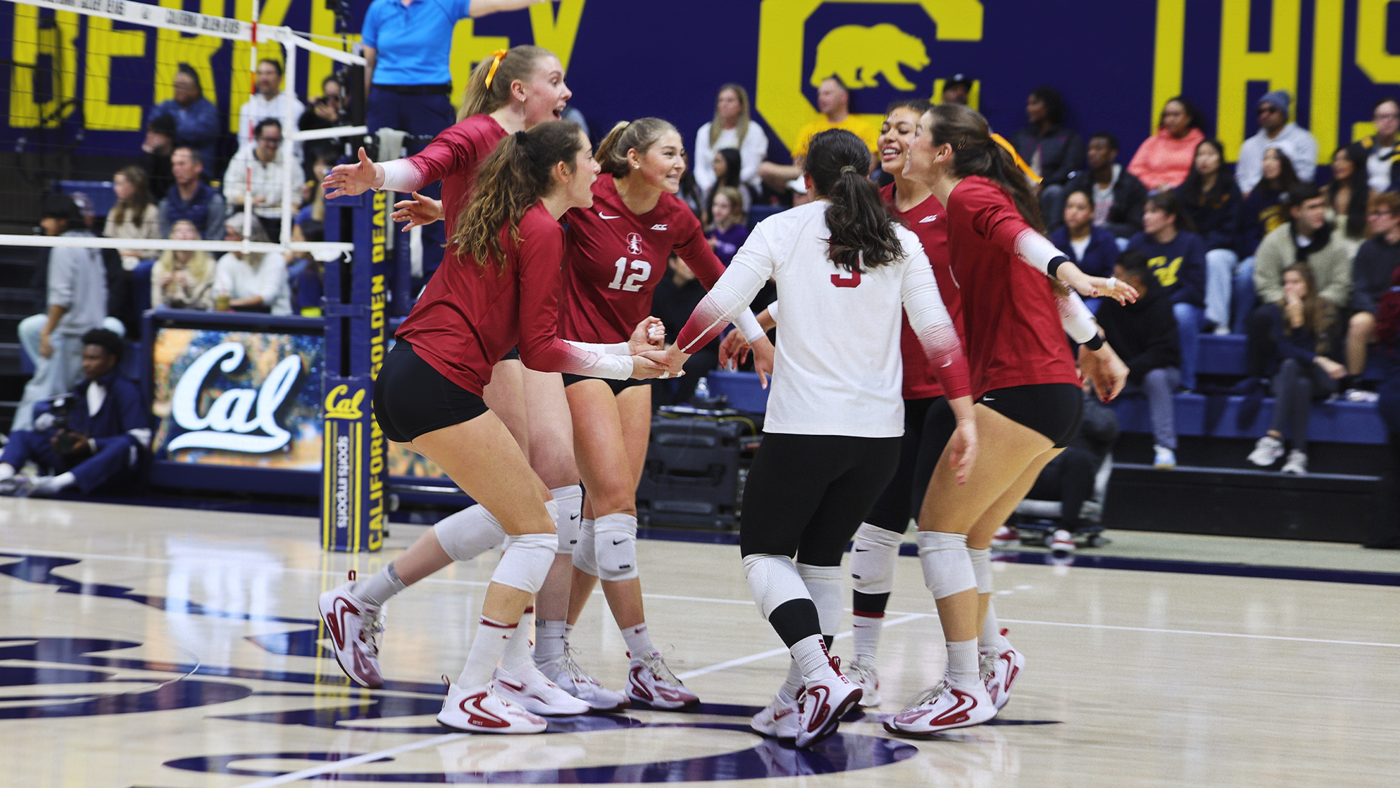 Stanford Secures Season Sweep of Cal - Stanford Cardinal - Official ...