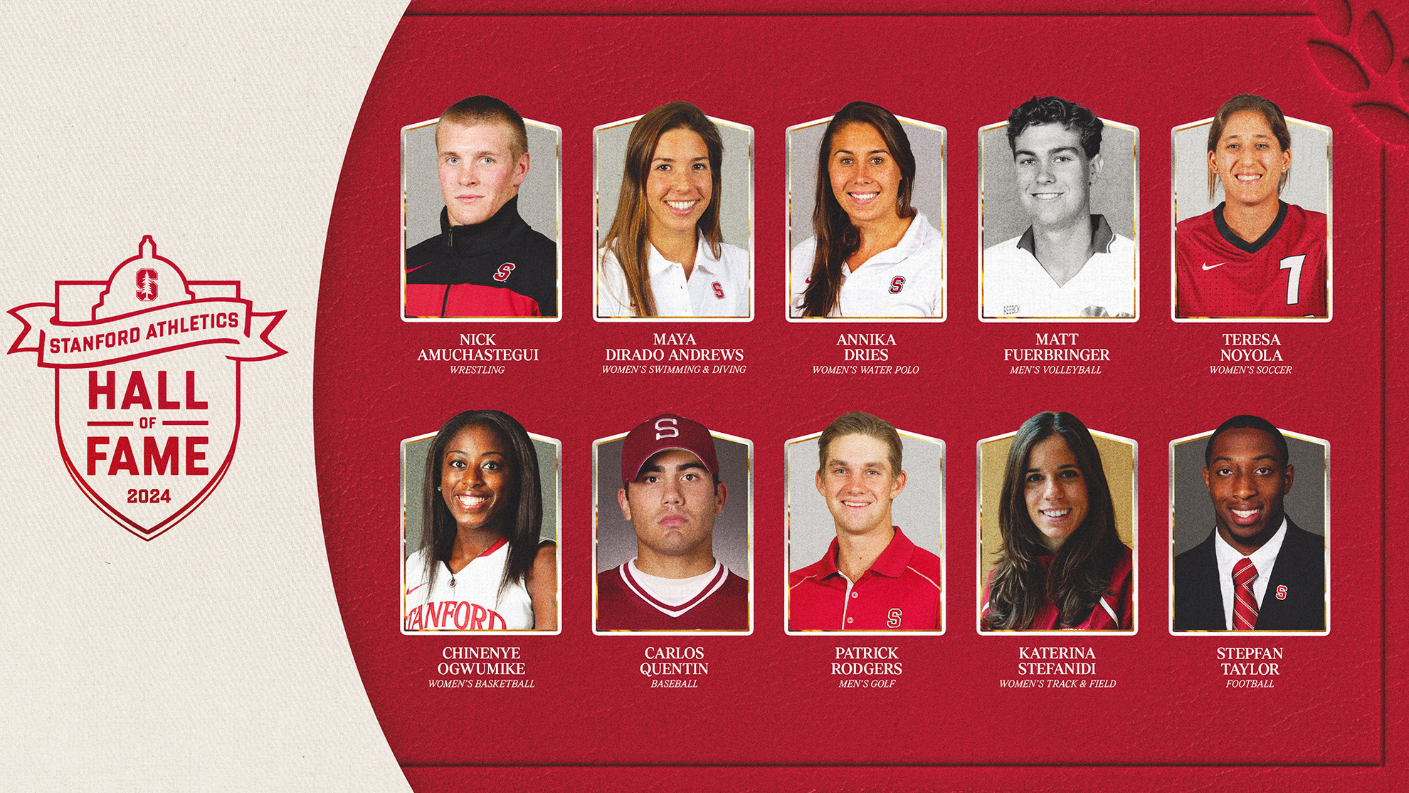 2024 Stanford Athletics Hall of Fame Ceremony - Stanford Cardinal ...