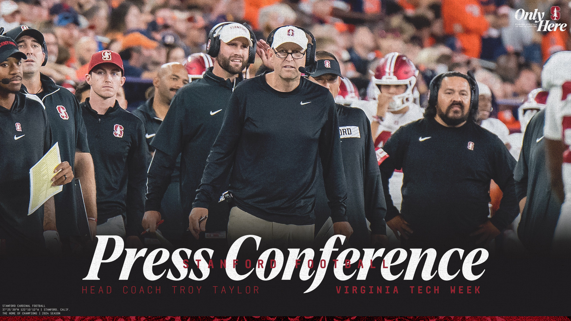 Stanford Football Weekly Press Conference | Virginia Tech Week ...