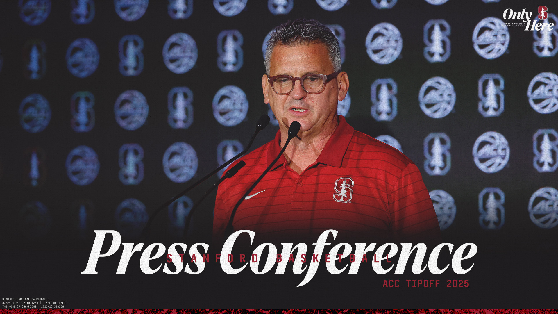 Stanford Men's Basketball: 2025 ACC Tipoff Press Conference - Stanford ...