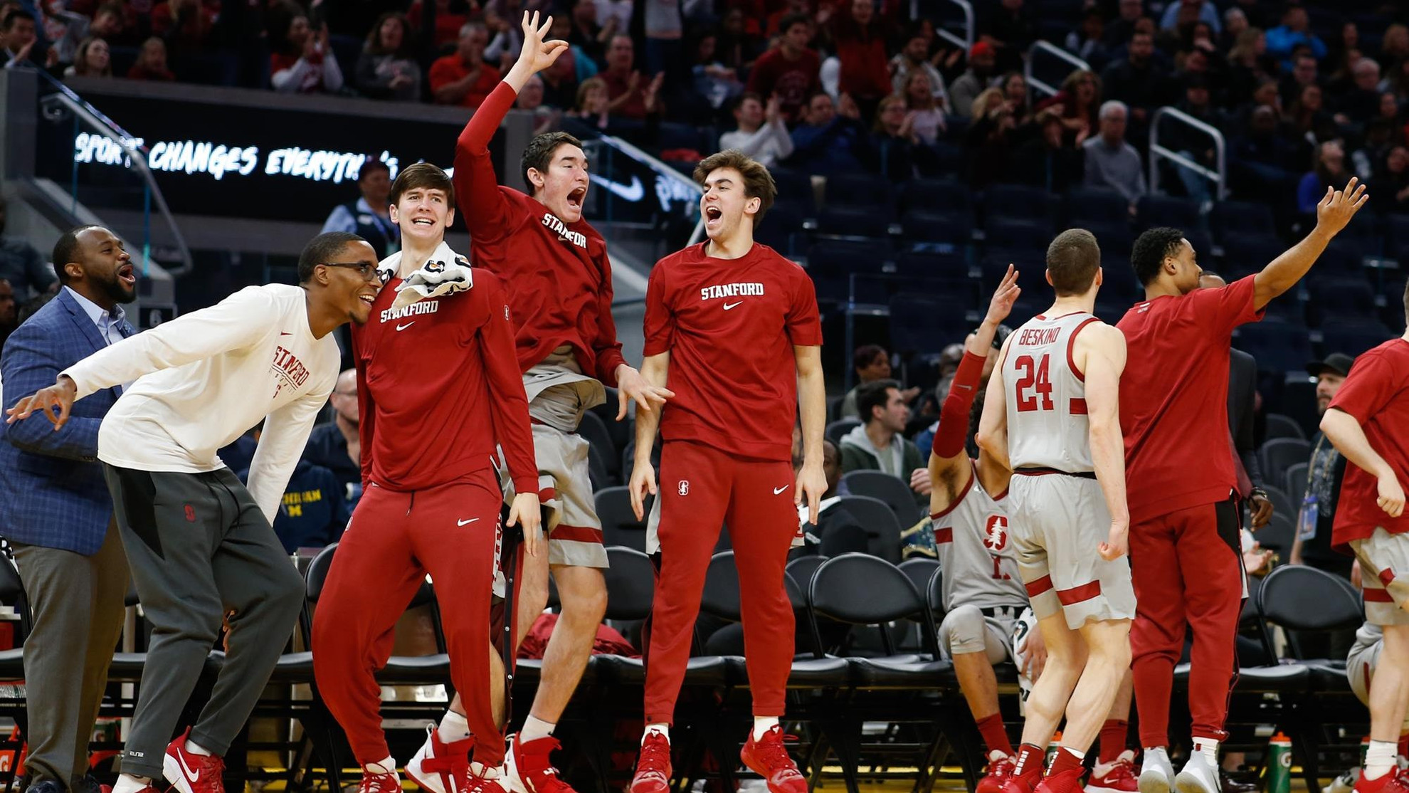 Card Victorious in Chase Center - Stanford Cardinal - Official ...