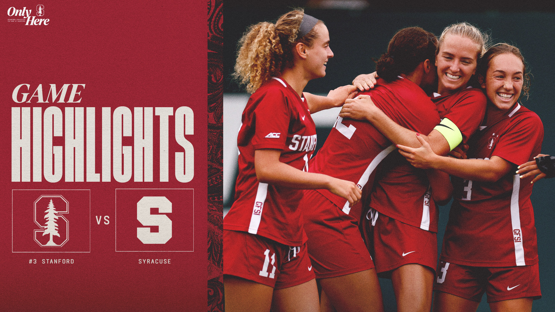 Highlights: #3 Stanford Women’s Soccer vs. Syracuse (9/28/25) - Stanford Cardinal - Official ...