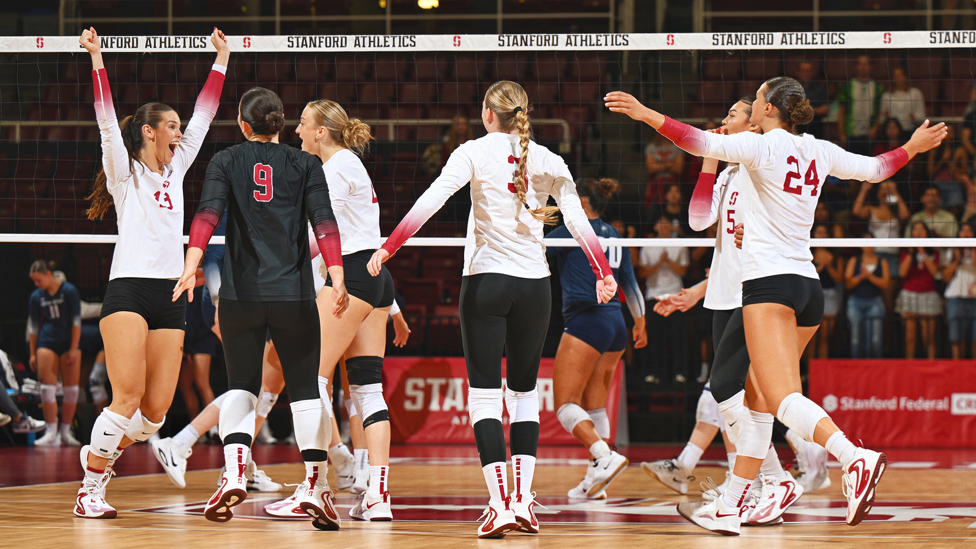 Card Blocks Aggies - Stanford Cardinal - Official Athletics Website