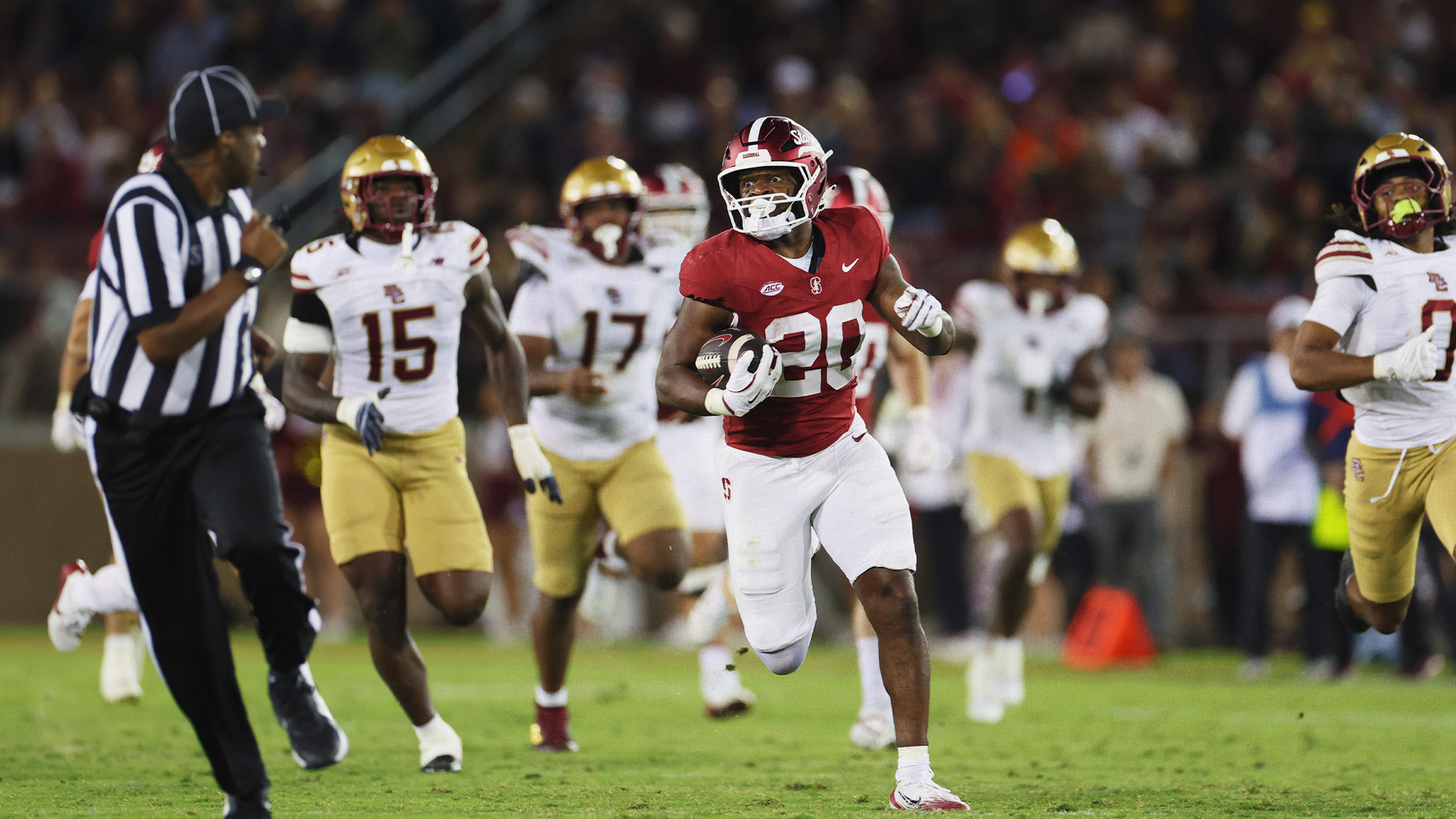 Ford Named ACC Running Back of the Week - Stanford Cardinal - Official ...