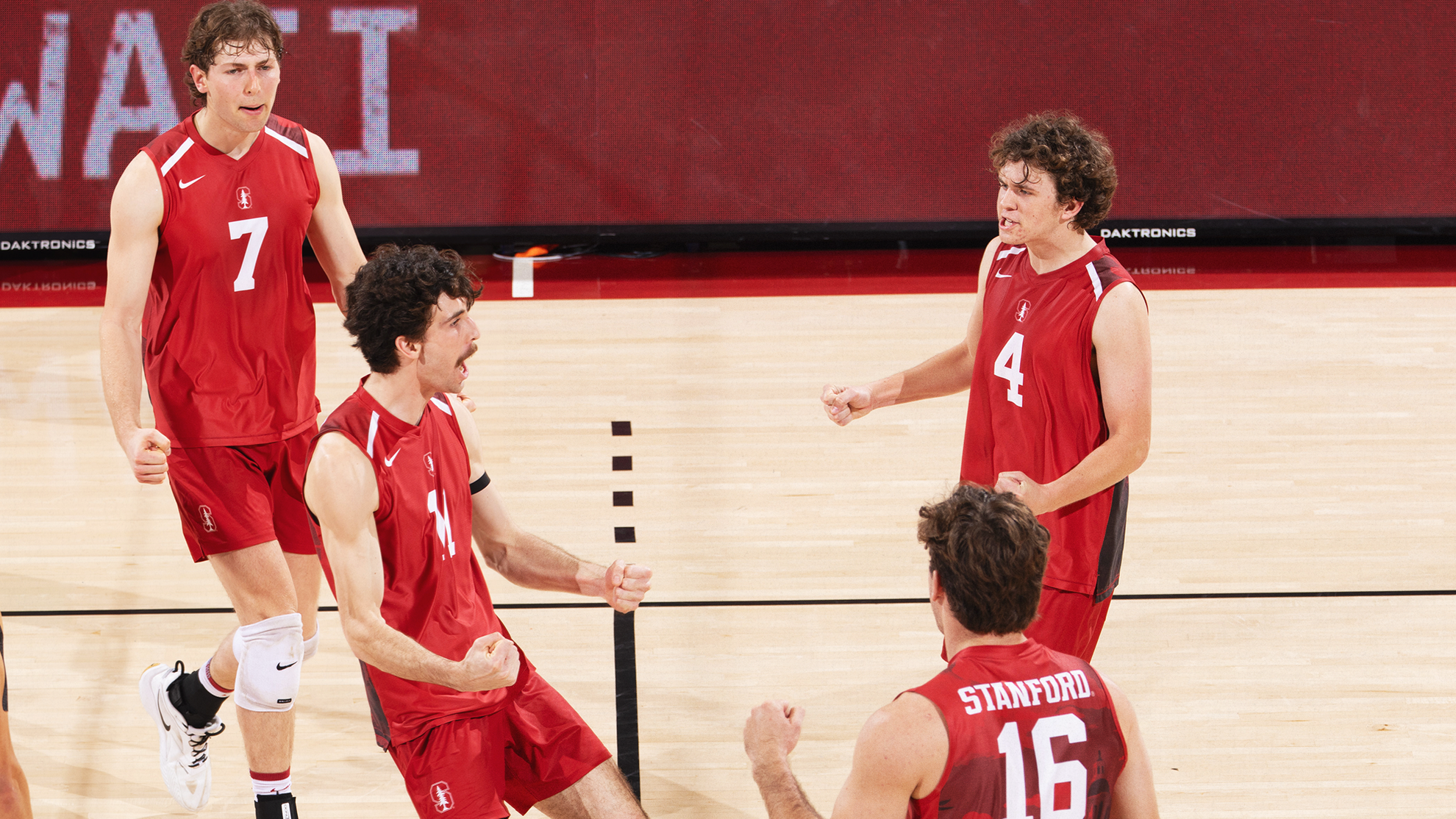 Cardinal Blocks Eagles - Stanford Cardinal - Official Athletics Website